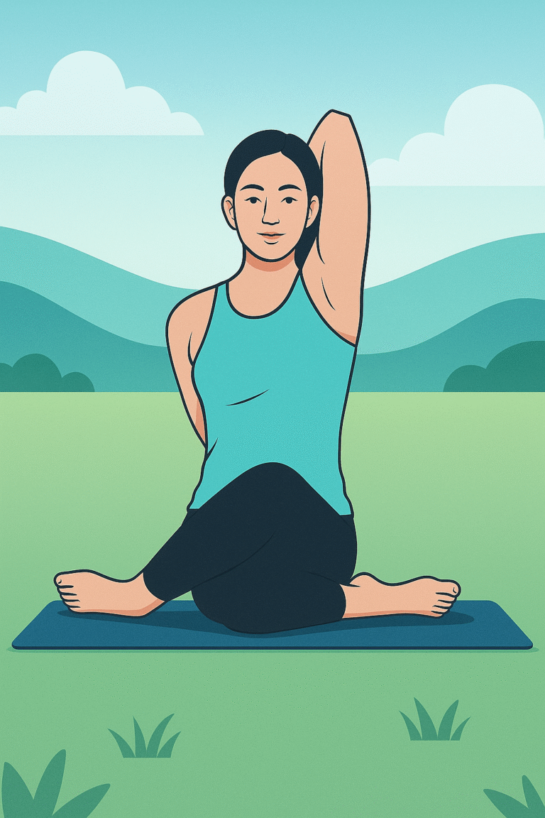 Gomukhasana: The Cow Face Pose | Sports and Physical Education