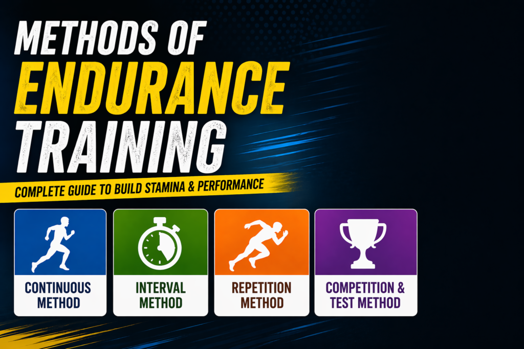 Methods Of Endurance Training | Sports and Physical Education